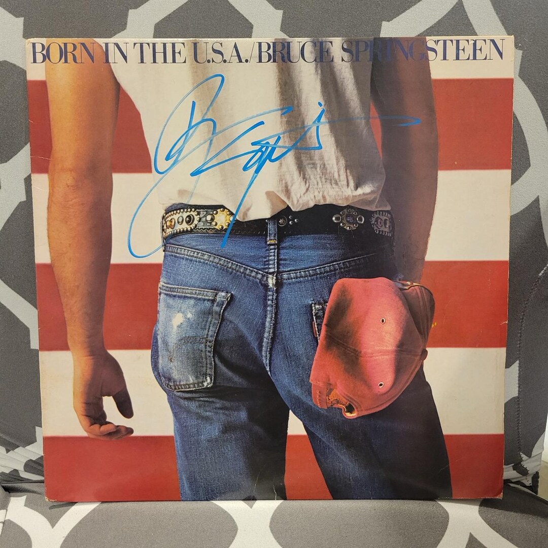 Bruce Springsteen Signed Lp Born in the USA 1985, Original, Vintage ...