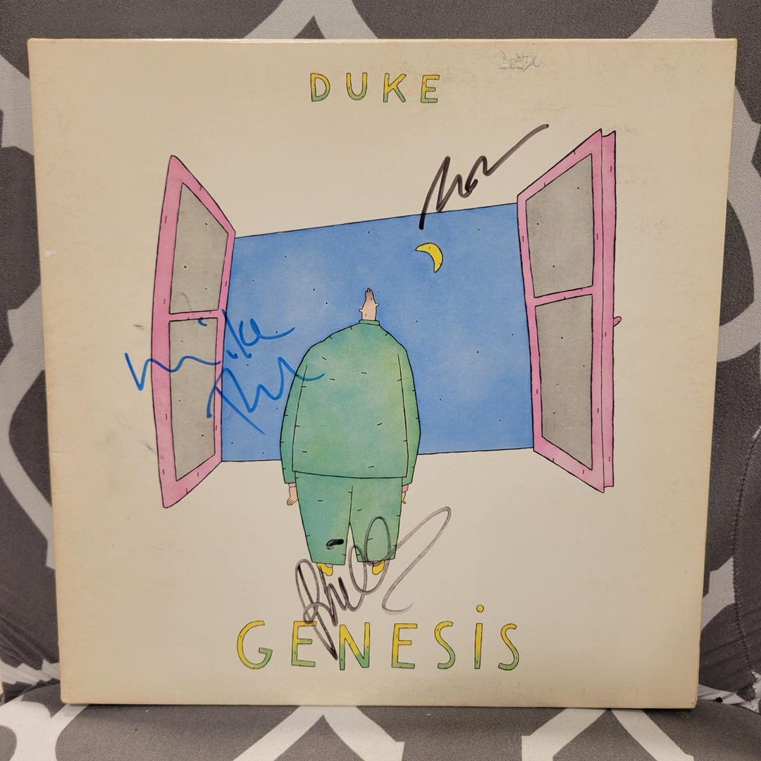 Genesis Signed Lp Duke, 3 Members, Original, Vintage, Great Gifts, 60s ...