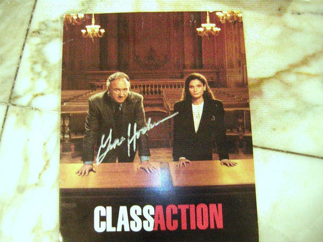 Gene Hackman Signed 8x10 Photo Class Action, Original, Vintage, Great ...