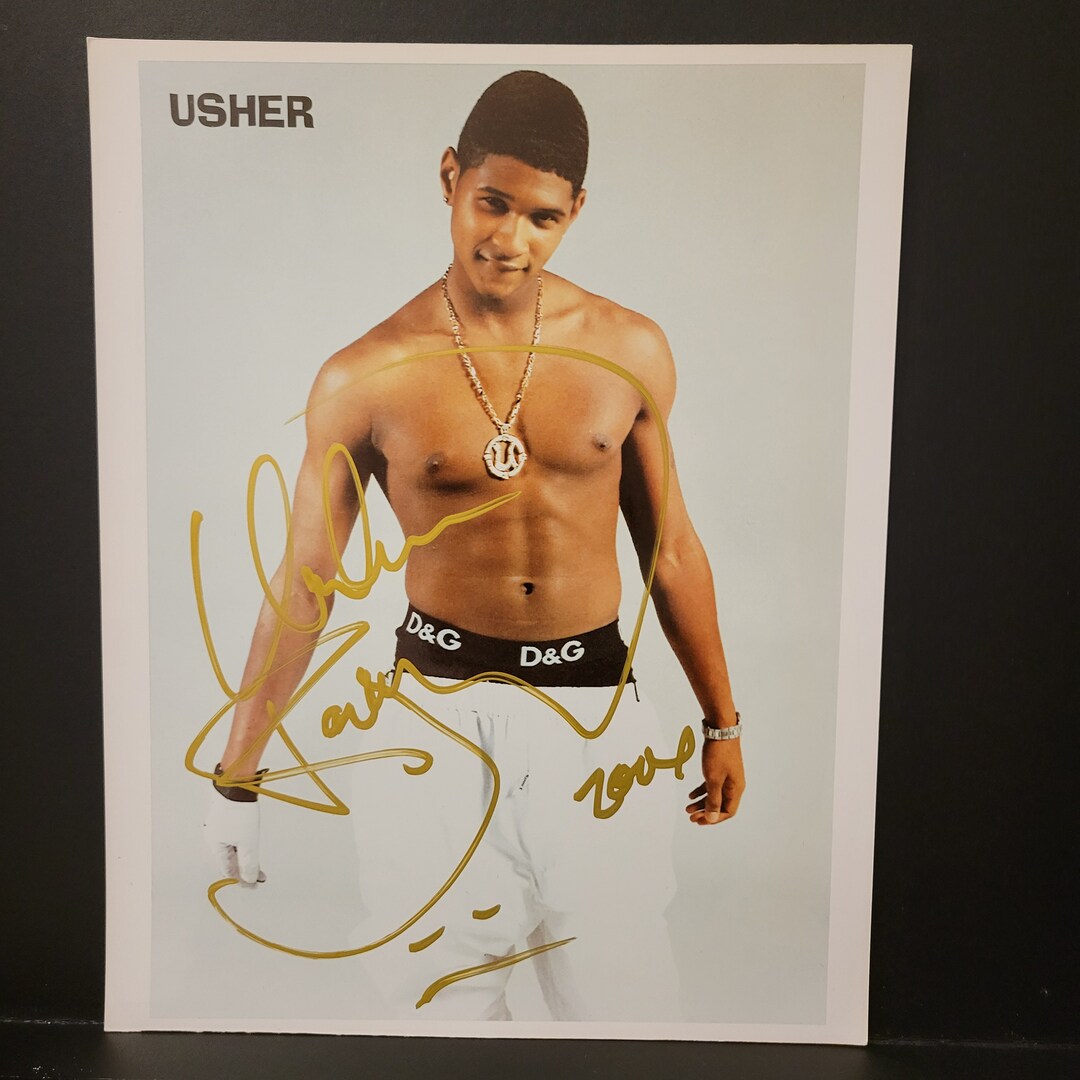 Usher Signed Photo, Original, Vintage, Great Gifts, 60s 80s 90s - Etsy