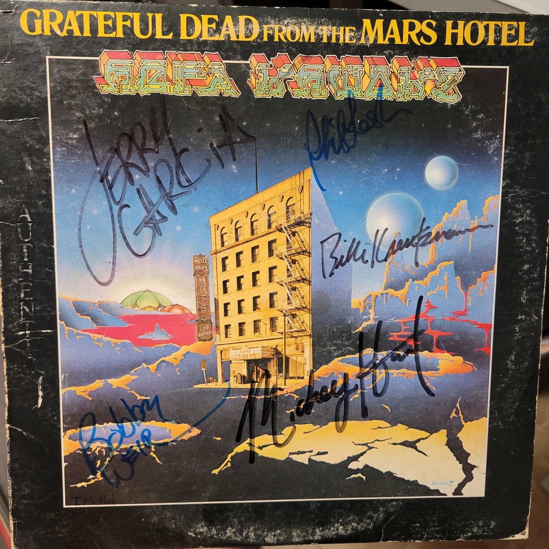 Grateful Dead Lp Mars Hotel Jerry Garcia and 4 Band Members - Etsy