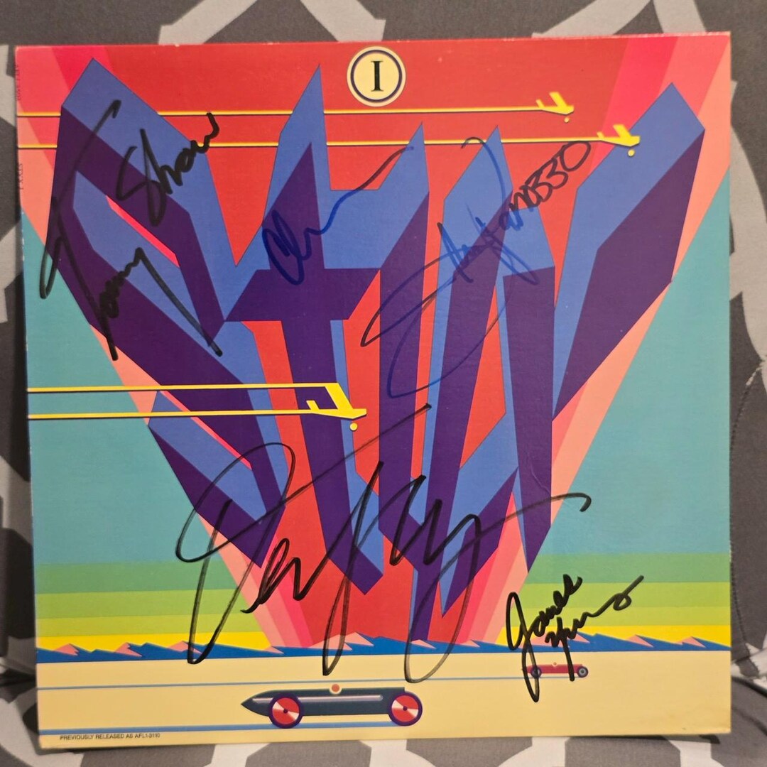 Styx Signed Lp Styx 1, 5 Members, Original, Vintage, Great Gifts, 60s ...