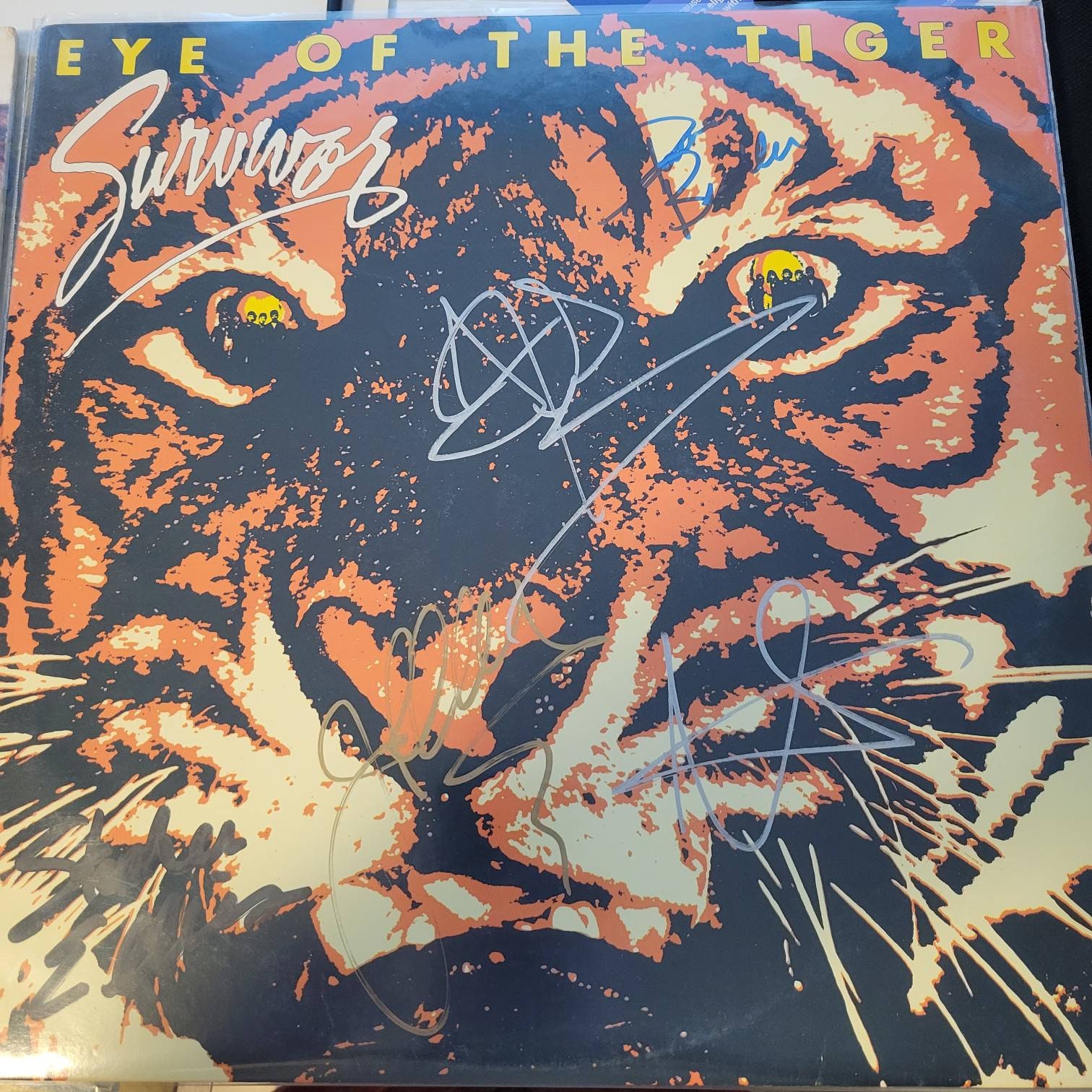 Survivor Eye Of The Tiger Album Cover