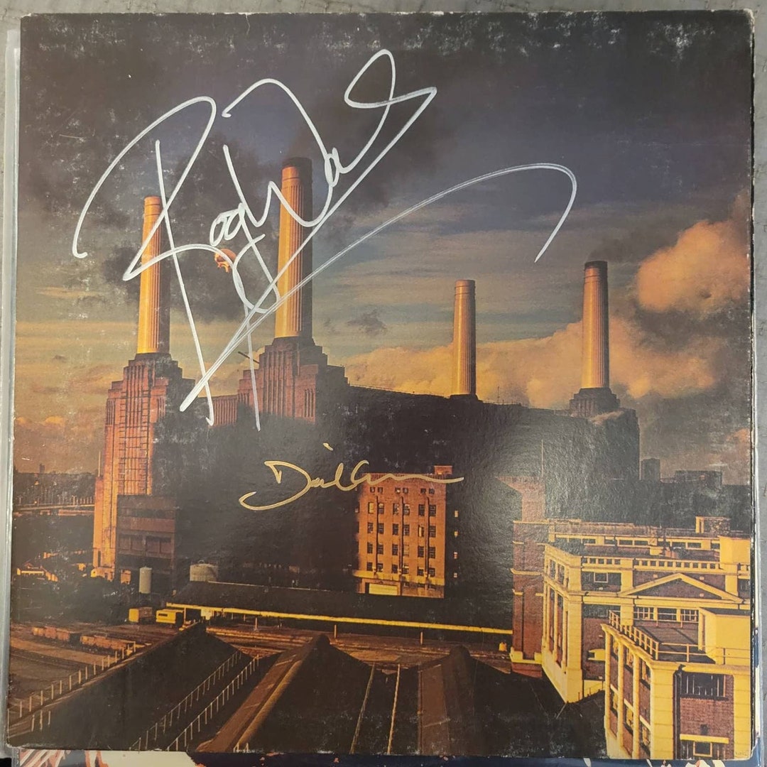 Pink Floyd Signed Lp Animals, Original Album, Vintage Vinyl Record ...