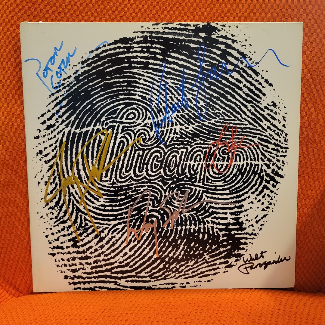 Chicago Signed Lp 14, 6 Members, Original, Vintage, Great Gifts, 70s ...