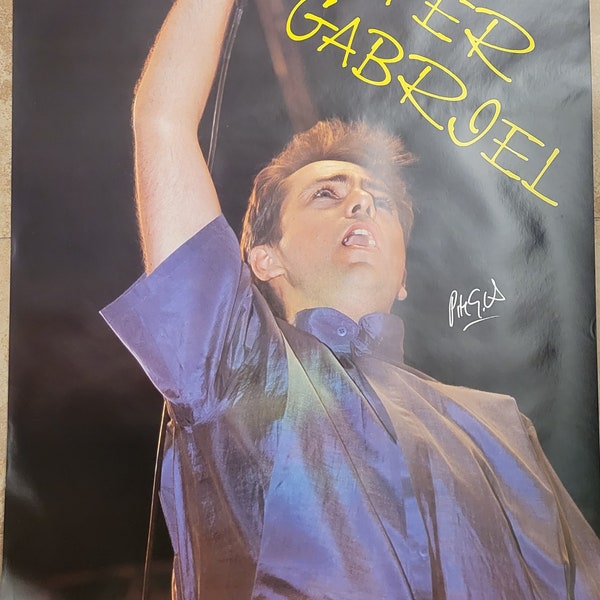 Peter Gabriel - Etsy