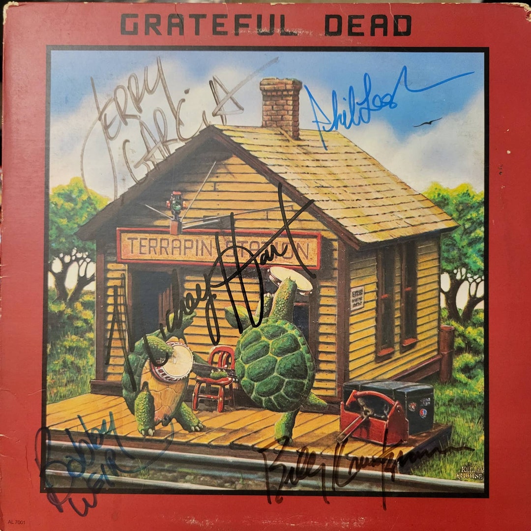 Grateful Dead Lp Terrapin Station Jerry Garcia and 4 Band Members , Original Album, Vintage ...