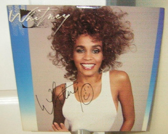 Whitney Houston Signed - Etsy