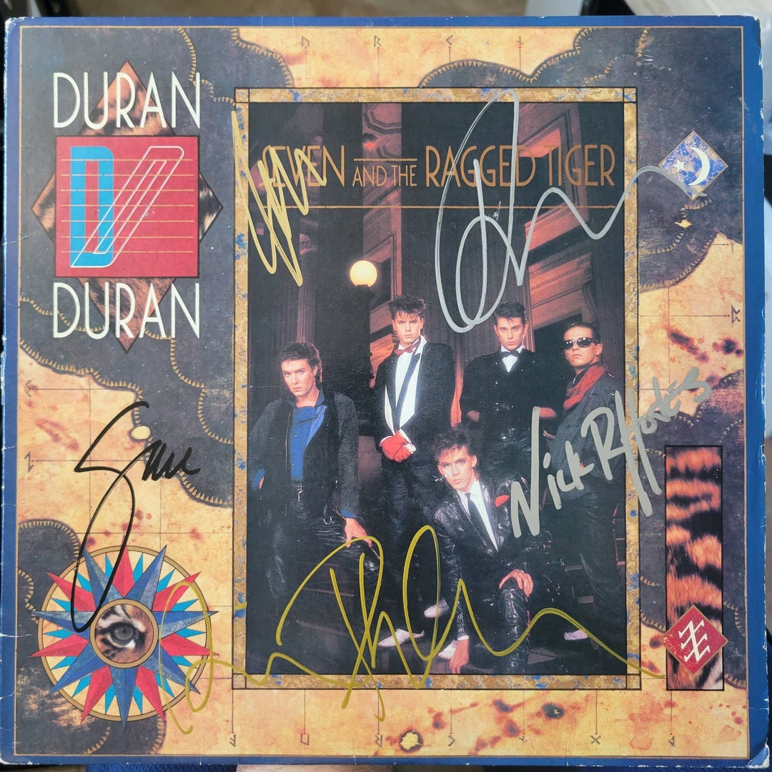 Duran Duran Signed Lp Seven and the Ragged Tiger Original - Etsy