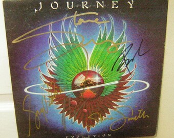 JOURNEY Autographed SIGNED 1 Record Vinyl - Etsy