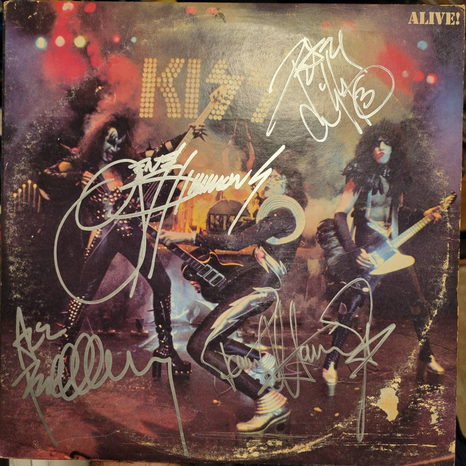 Kiss Alive Album Covers
