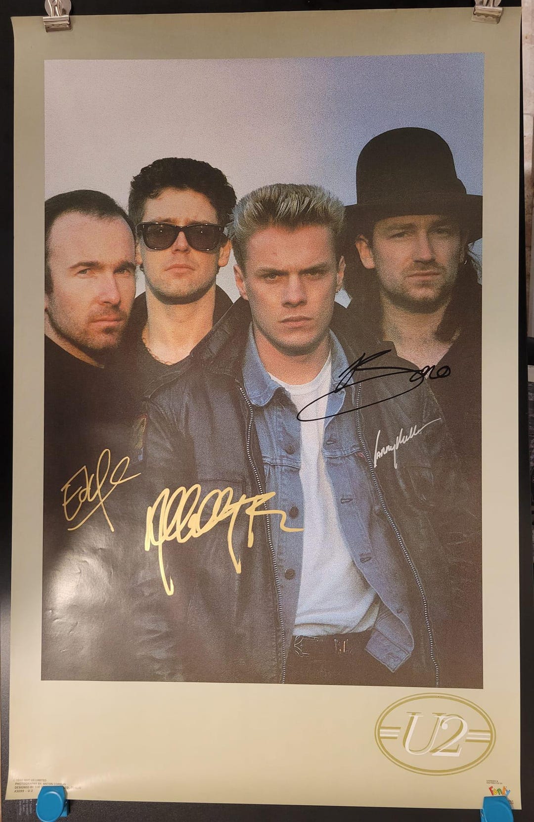 U2 Signed Poster 1980, Original, Vintage, Great Gifts, 70s 80s 90s - Etsy