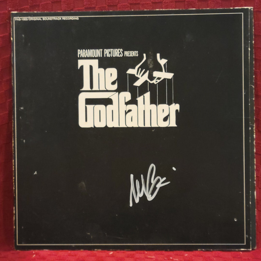Al Pacino Signed Lp the Godfather Soundtrack Al Pacino Original ...