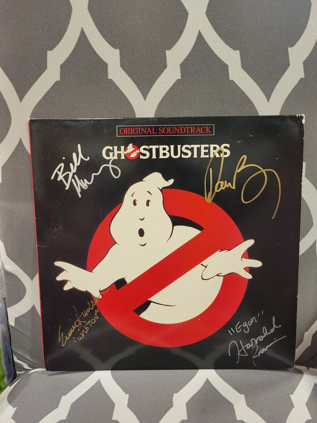 Ghostbusters Lp Soundtrack 1984, 4 Actors, Original Album, Vintage ...