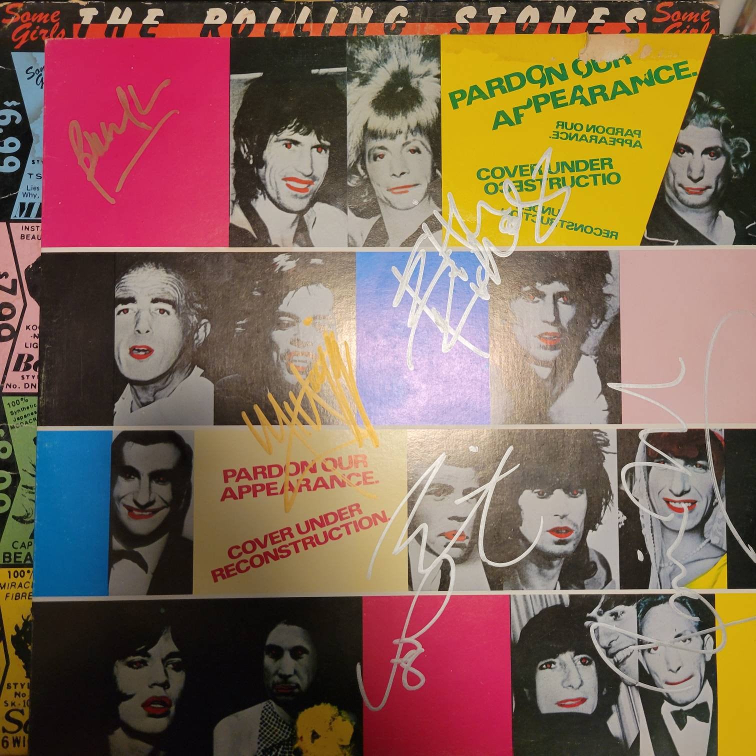 Rolling Stones Some Girls Album Cover