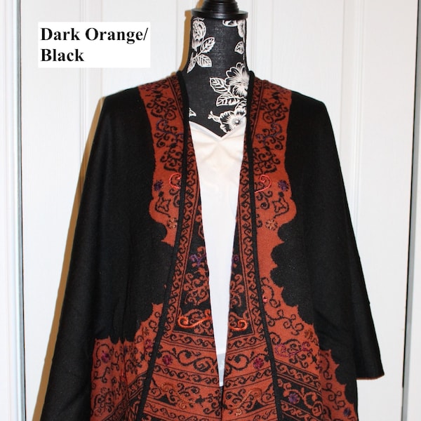 Ruana Wrap - Etsy
