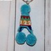 Crochet Peruvian Chullo Hat Keychain | Handmade Cute Chullo Key Chain ...