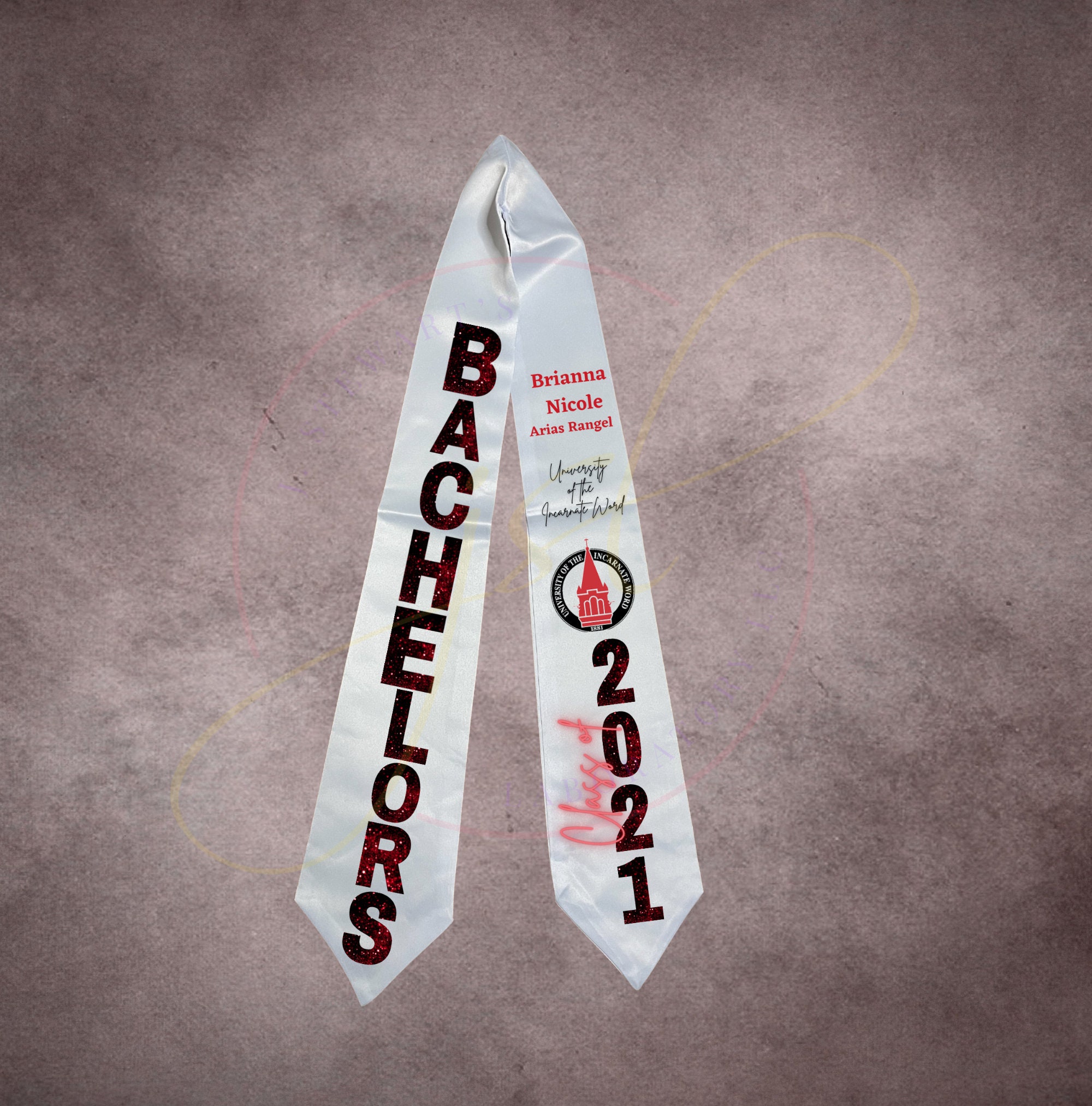 Custom Graduation Stole | Customizable | Class of 2024| Personalized ...