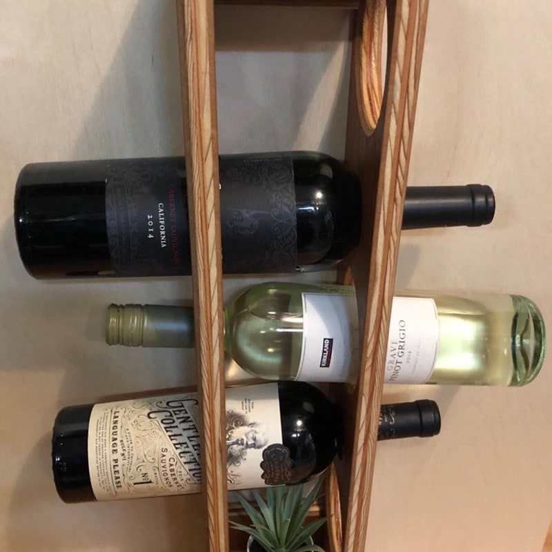 Vertical Wine Rack - Etsy