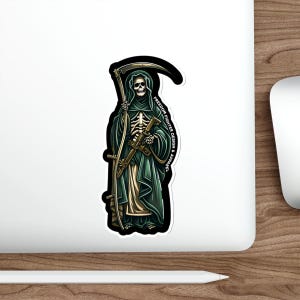 Tactical Reaper Sticker: Vinyl Decal - Water Resistant - Etsy