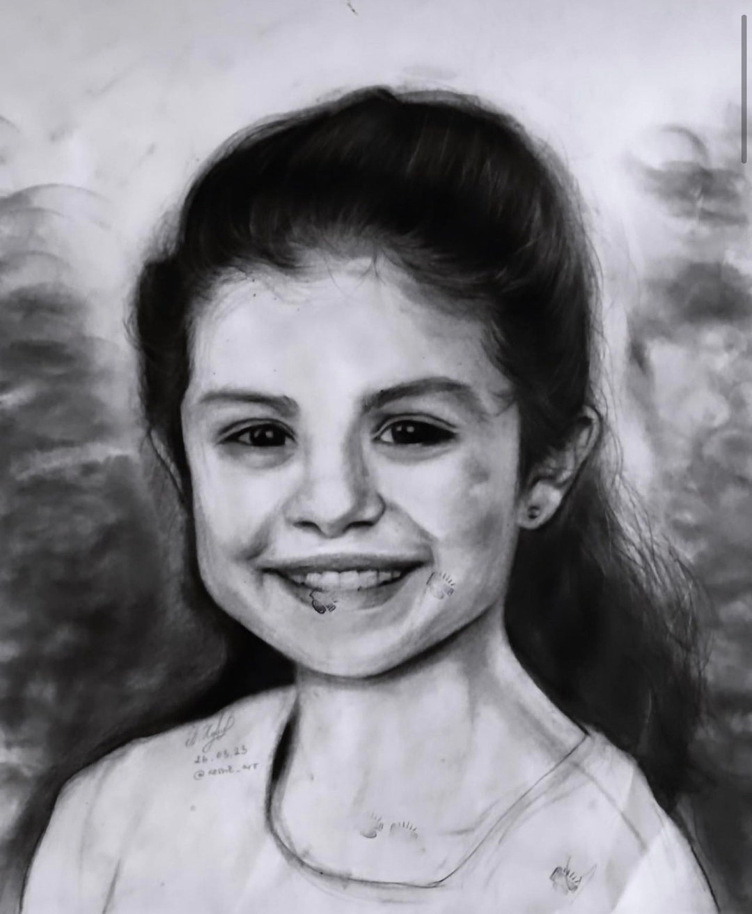 Custom Kids' Portrait Drawing - Etsy