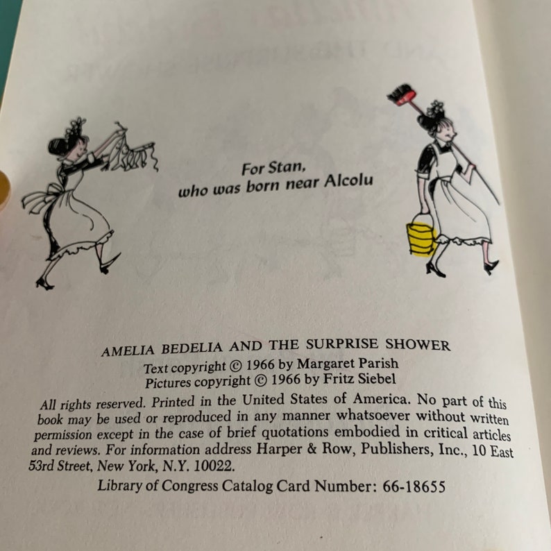 Amelia Bedelia and the Surprise Shower by Peggy Parish - Etsy