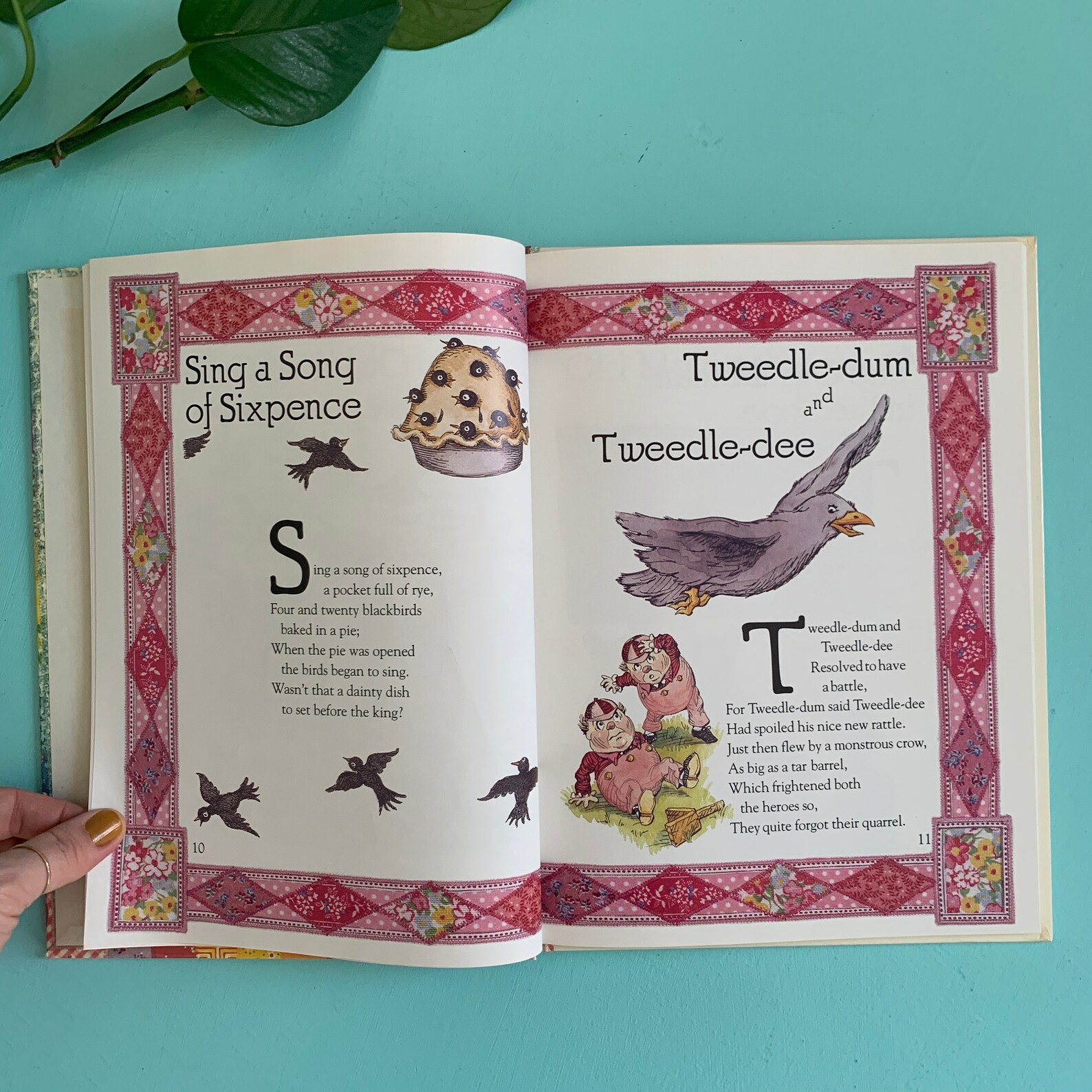 The Calico Book of Mother Goose 1988 Edition - Etsy