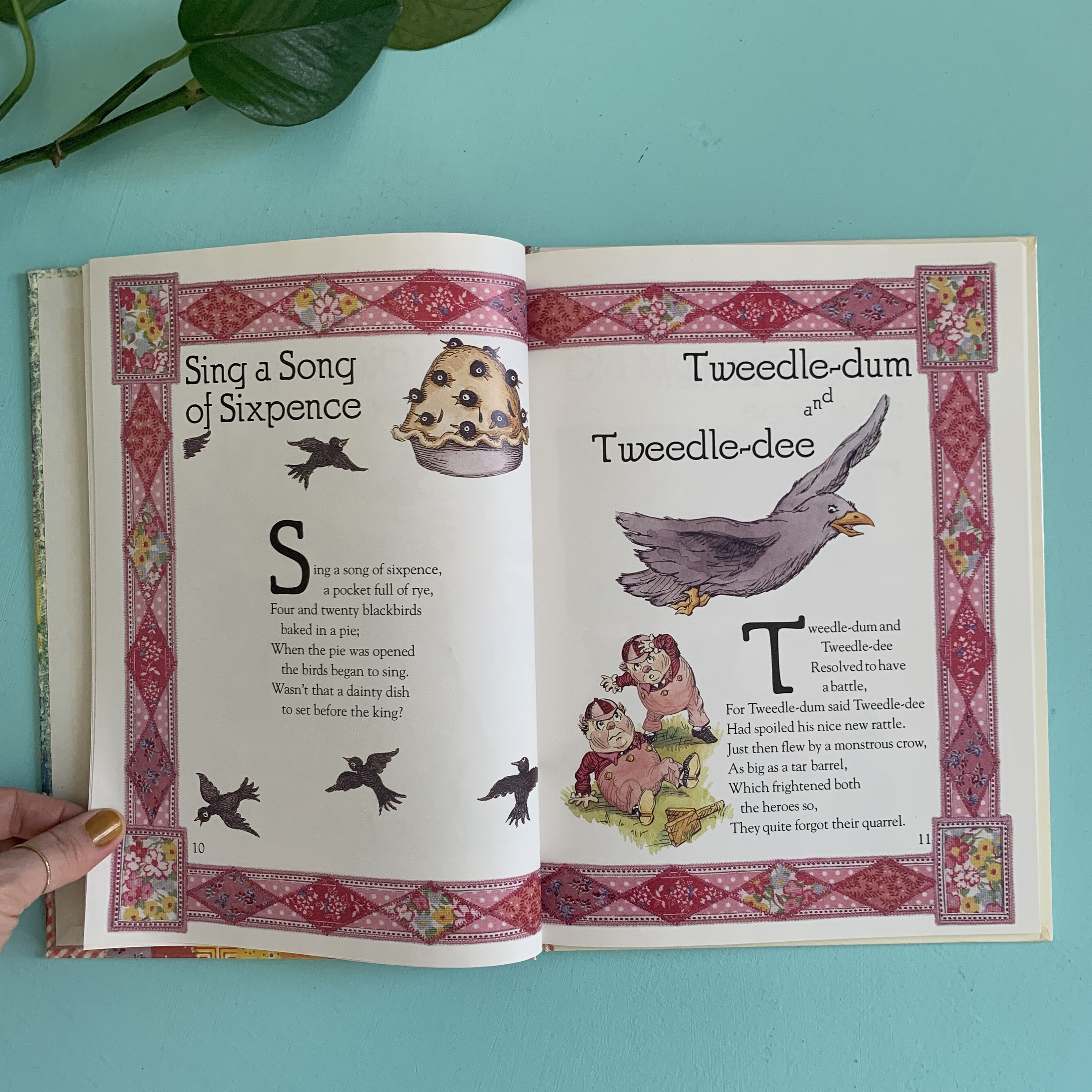 The Calico Book of Mother Goose 1988 Edition - Etsy