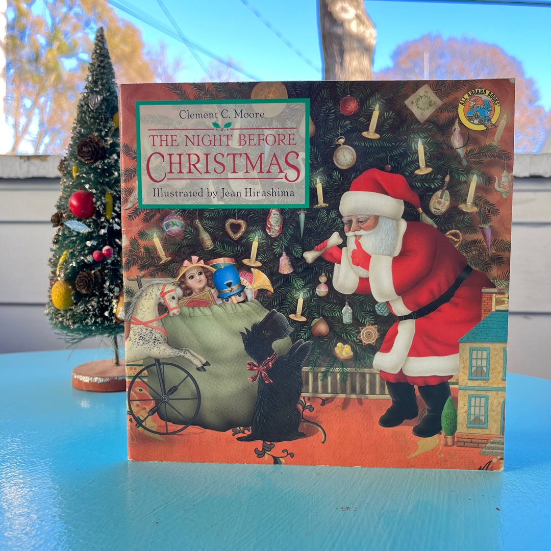 The Night Before Christmas by Clement C. Moore Illustrated by Jean Hirashima 1993 Edition - Etsy