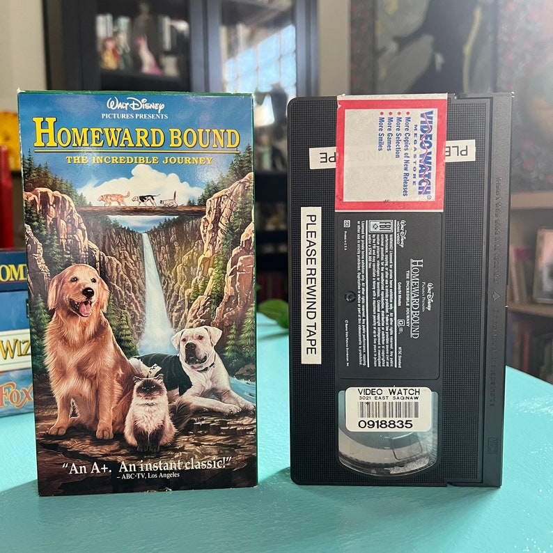 VHS Tapes Movies Home Alone Homeward Bound Wizard of | Etsy