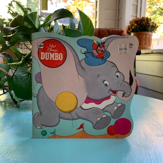 Walt Disney Dumbo Boek 3 Book "Dumbo's Day At The Circus"