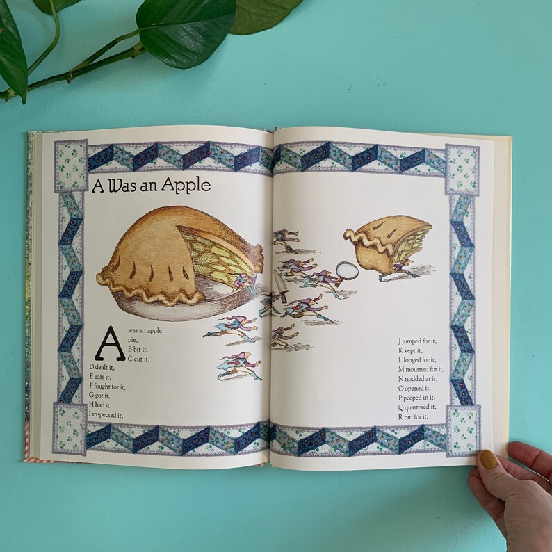 The Calico Book of Mother Goose 1988 Edition - Etsy