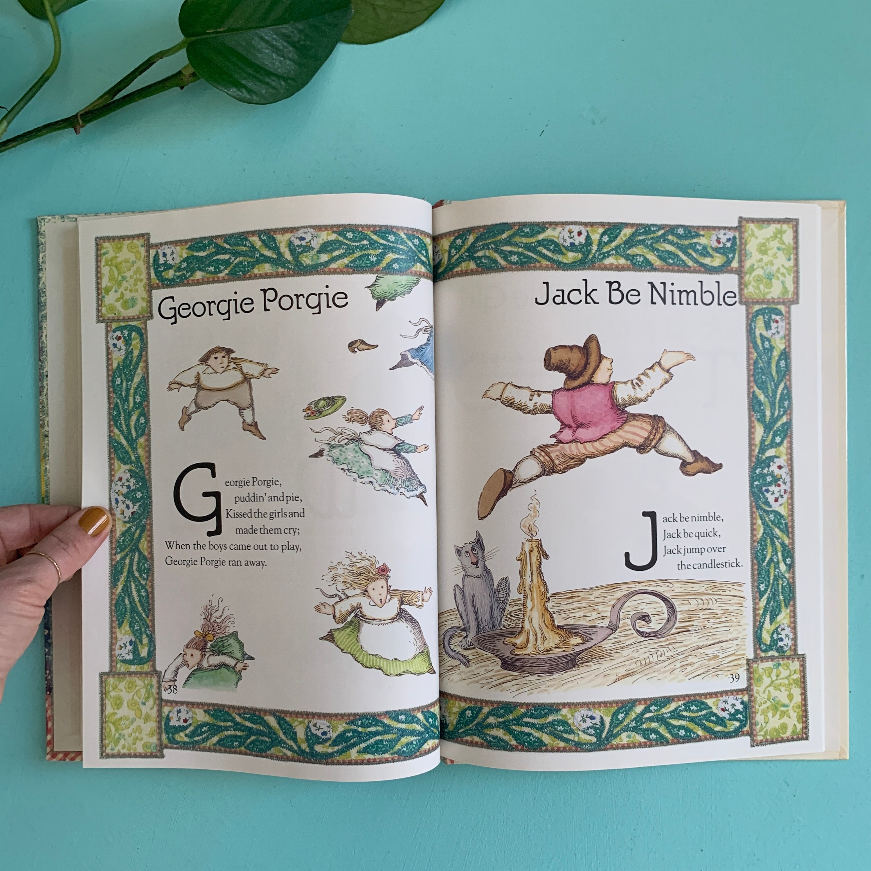 The Calico Book of Mother Goose 1988 Edition - Etsy
