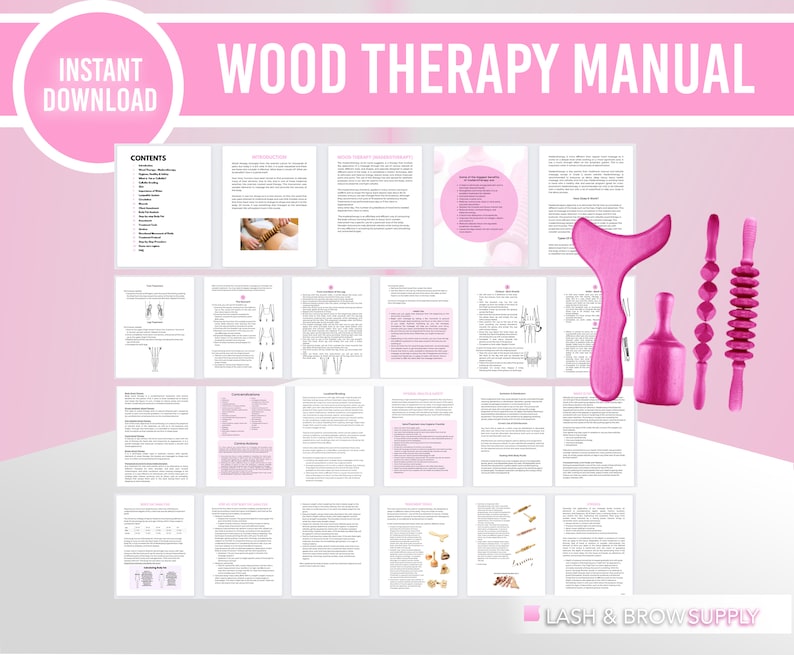 Wood Therapy Training Manual, Wood Therapy, Maderoterapia, Wood Therapy ...