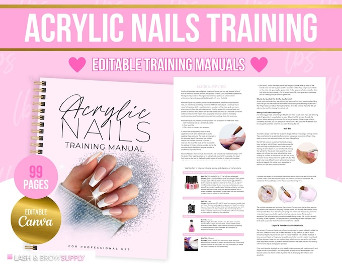 Acrylic Nails Training Manual Acrylic Nail Extensions Training Manual
