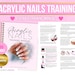 Acrylic Nails Training Manual, Acrylic Nail Extensions Training Manual ...