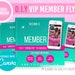 DIY Brand Ambassador Flyer, VIP Flyer, Social Media Template, DIY Flyer ...