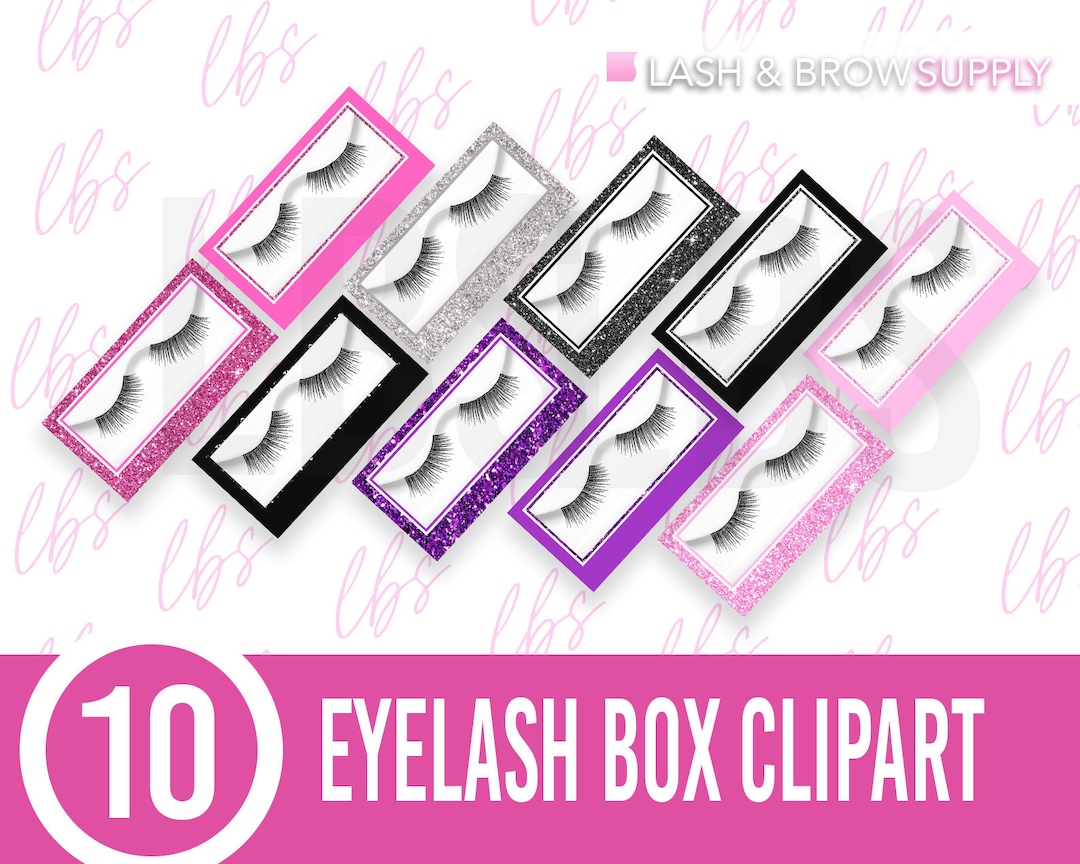 Eyelash Clipart, Eyelash Box, Lash Clipart, Eyelash Png, Lash Png ...