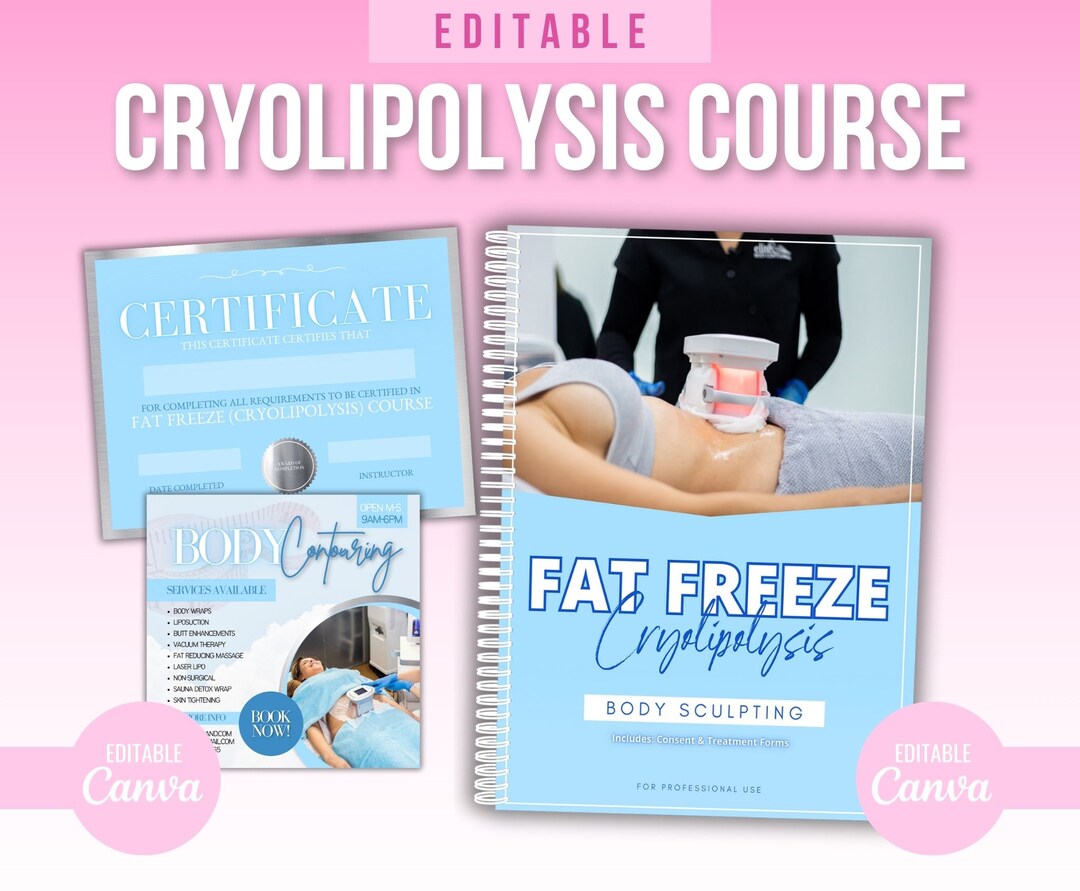 Fat Freeze, Cryolipolysis Course, Cryolipolysis Manual, Body Contouring ...