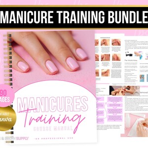 Manicure Training Manual PDF, Nail Tech Training Manual, Manicure ...