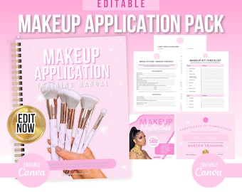 Makeup Training Manual, Training Guide, MUA Training, Cosmetology ...