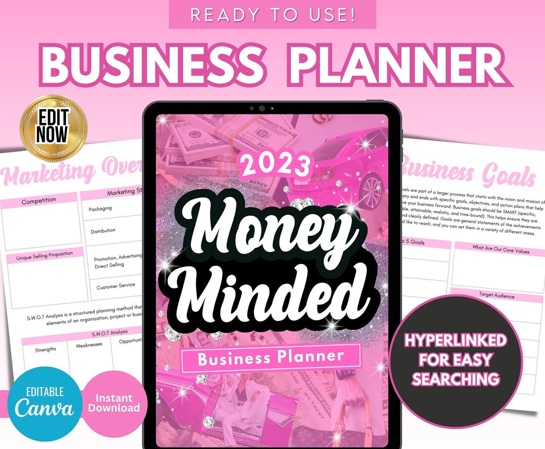 PLR Digital Business Planner, Good Notes Planner, Digital Planner ...