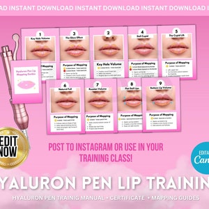 Hyaluron Pen Training Manual, Hyaluronic Acid, Student Training ...