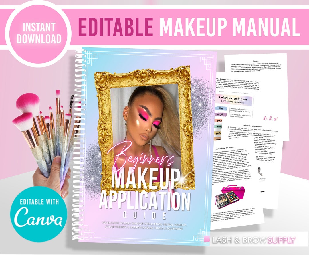 Makeup Artist Manual, Training Manual, MUA Training, Cosmetology ...