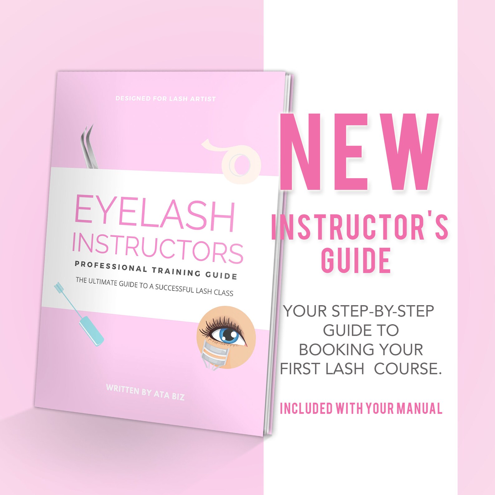 Custom Volume Eyelash Extension Course Training Manual, Eyelash ...