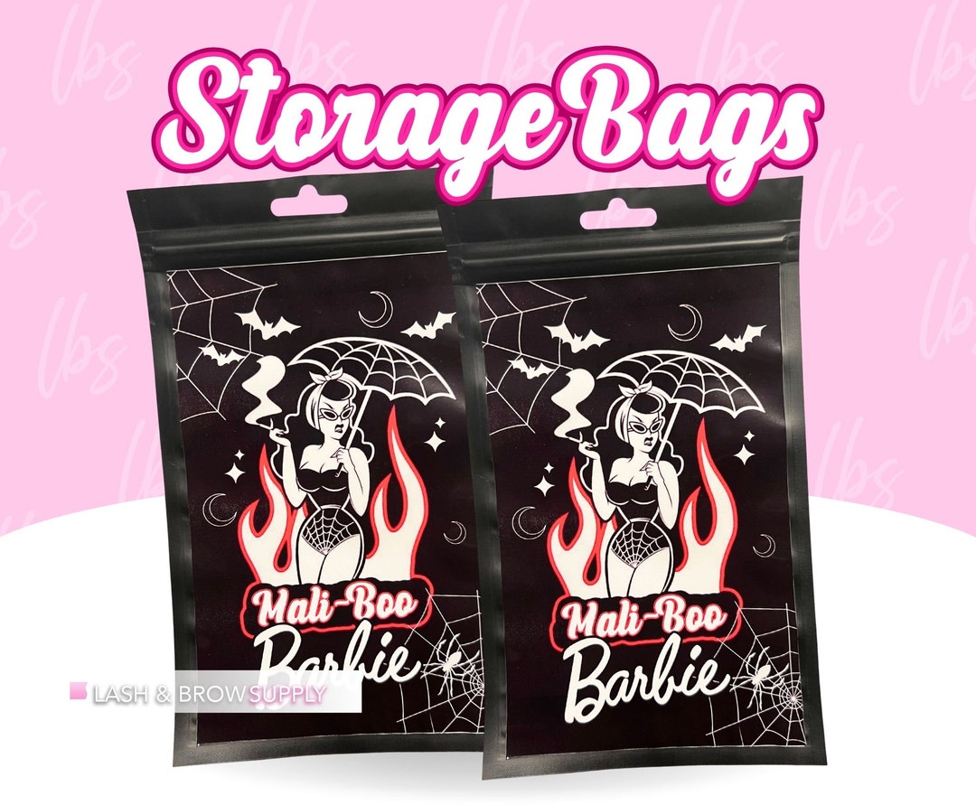 Custom Eyelash Storage Bags, Mink Eyelash Line, Mylar Bags, Party Bags ...