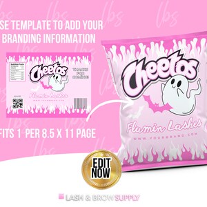 Custom Chip Bags,custom Chip Bag, Eyelash Marketing, Personalized ...