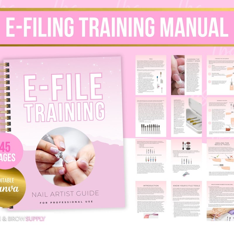 E File Nail Course - Etsy UK