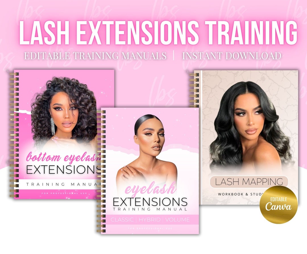Lash Manual, Lash Mapping Student Handbook, Lash Map Training Guide ...