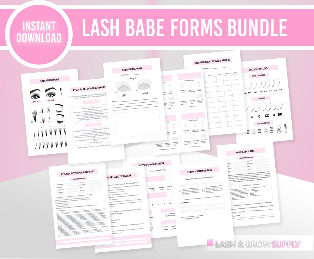 Eyelash Forms, Lash Forms, Eyelash Style Guide, Eyelash Styles ...